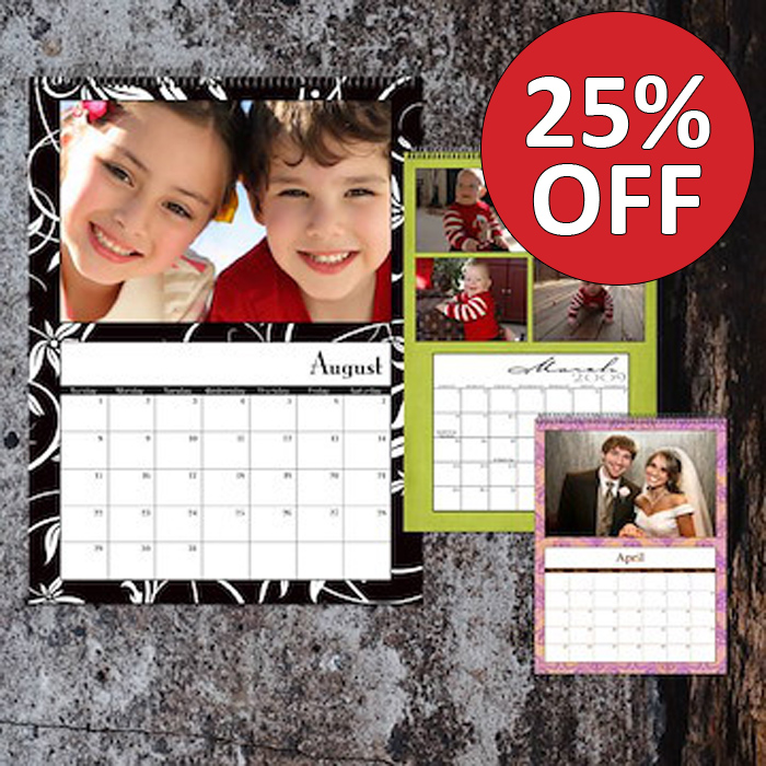 Premium Photographic Top Bound Calendars